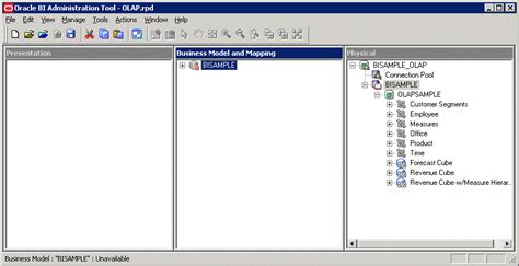 creating oracle bi ee 11 1 1 5 repository for oracle olap 11g cubes