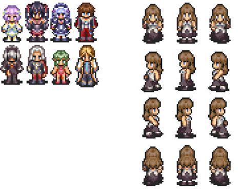 make 16bit rpg style sprites by aleahdumasklop fiverr