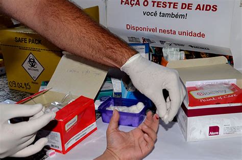 Postos De Saúde Realizam Teste Rápido Para Aids Na Próxima Semana