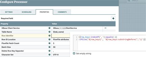 delete row key s using deletehbaserow processor i cloudera