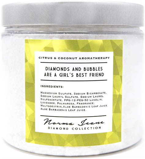 Organic Epsom Salt Norma Jeane Premium Bubble Bath And Epsom Salt For