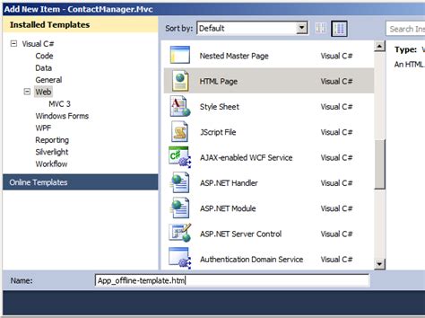 taking web applications offline with web deploy microsoft learn