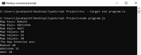 typescript map