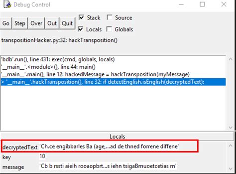 debugging is there any way to view entire contents of variable in