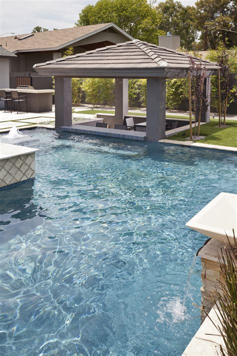 Geometric Swimming Pool Designs — Presidential Pools Spas And Patio Of