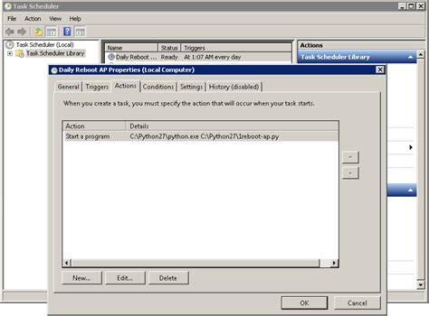 python scripts examples reboot manage monitor network