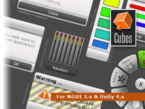 ngui 3 x widgets collection vol 2 gui tools unity asset store