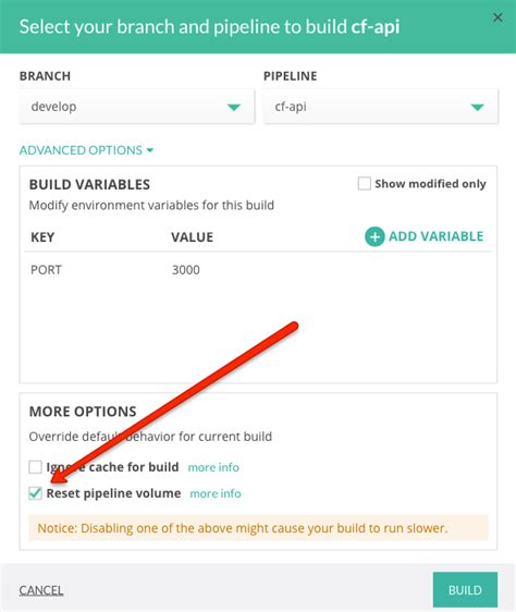 restoring data from pre existing image hangs on · codefresh docs
