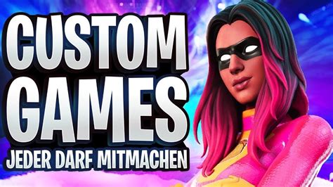 20 000 Vbucks Turnier 🎁 Custom Games Mit Euch 🔥 Fortnite Live
