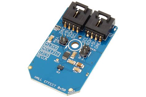 a1325 hall effect sensor 3 125 mv g with adc121c 12 bit