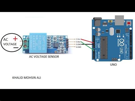 Zmpt101b Ac Voltage Sensor Module With Arduino To Measure 44 Off