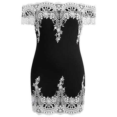 Wipalo Gothic Black Women Dress Plus Size Harness Insert Cut Out High