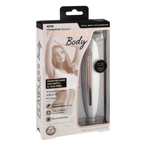 Finishing Touch Flawless Body Rechargeable Ladies Shaver As Seen On