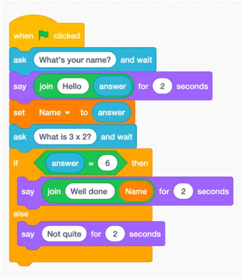 lesson 4 making a variable kapow primary