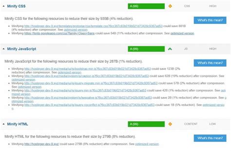 how to minify css html and javascript files in wordpress