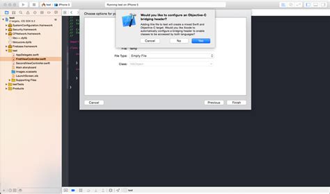 linking xcode with firebase