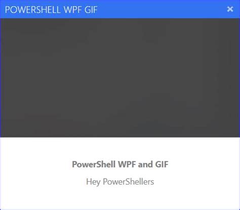 powershell and wpf how to use an animated syst and deploy