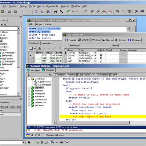 Oracle Sql Developer