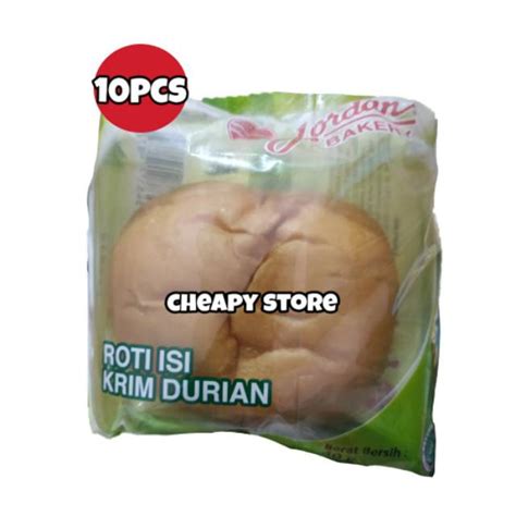 Jual Roti Isi Krim Durian Isi 10pcs Jordan Bakery Shopee Indonesia