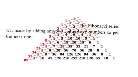the fibonacci series hole ousia