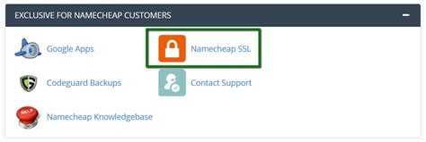 how to enable redirection using namecheap ssl plugin