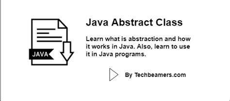 how to use an abstract class java várias classes