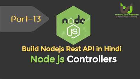 how to create controllers in node js build node js rest api