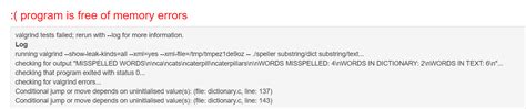 c memory errors in cs50 speller pset5 stack overflow
