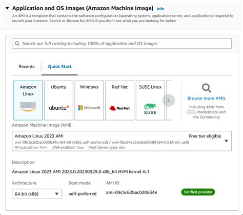 create an ec2 instance and install a web server amazon relational