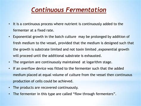 Modes Of Fermentation Ppt