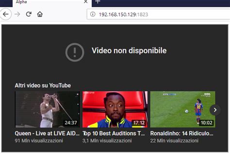 node js iframe embedded youtube video unavailable on