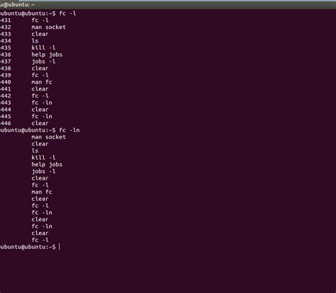 fc command in linux with examples geeksforgeeks