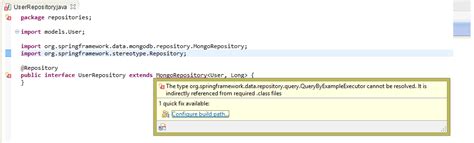 mongodb unresolved dependency error in eclipse stack overflow