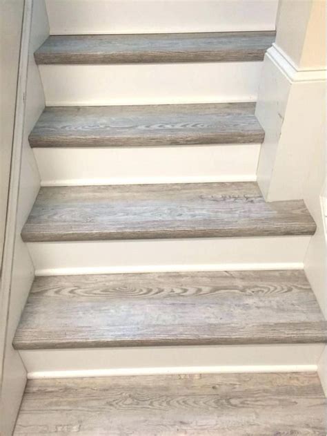 Luxury Vinyl Plank On Stairs Vinyl Plank Stair Nosing Vinyl Plank On