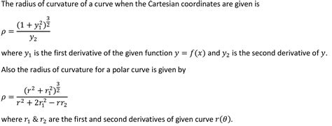 Radius Of Curvature Centre Of Curvature Circle Of Curvature Yawin