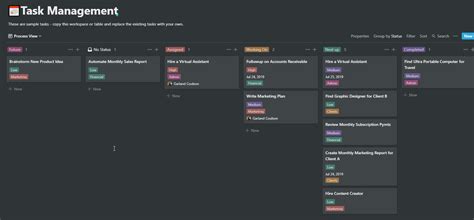task management software tips using notion time management training