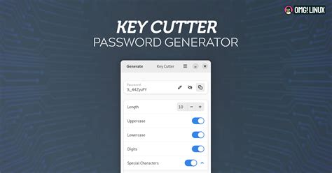 Generate Secure Passwords On Linux Fast With Key Cutter Omg Linux
