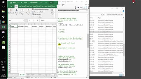 copying data from multiple word docs into one excel sheet