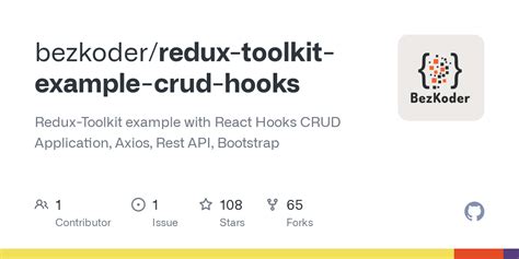 Github Bezkoder Redux Toolkit Example Crud Hooks Redux Toolkit