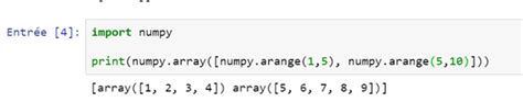 tutoriel python calculs matriciels tutoriel python