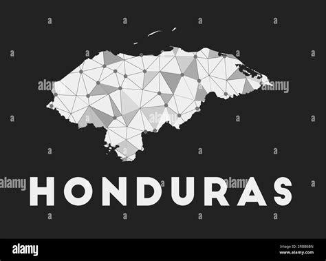 Honduras Communication Network Map Of Country Honduras Trendy
