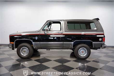 1986 Chevrolet Blazer Classic Cars For Sale Streetside Classics