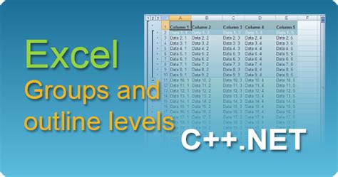easyxls blog archive export excel file and grouping rows or columns