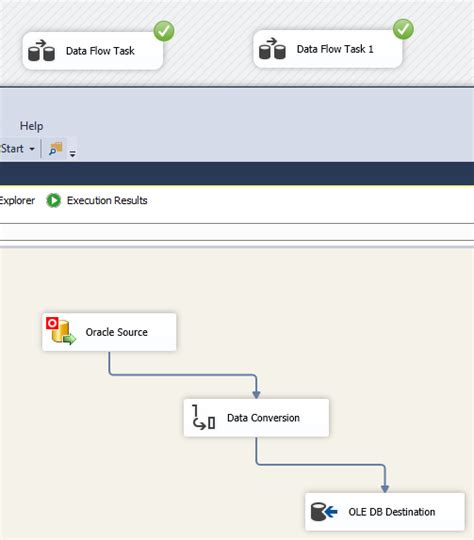 sql server loading data from oracle to sql in multiple tables