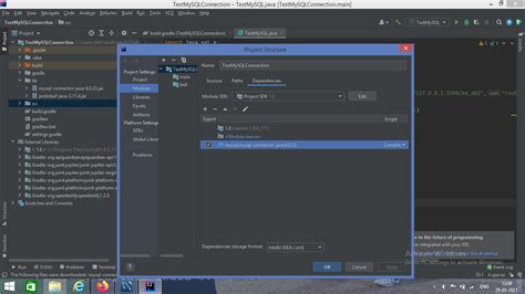 mysql unable to solve java sql sqlexception even after installing the