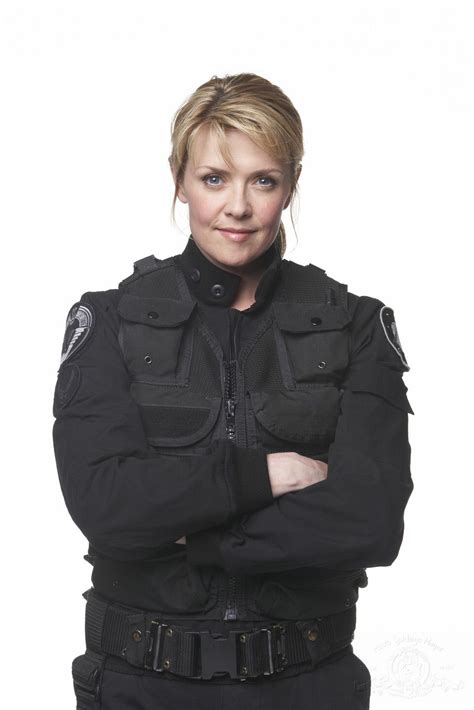 Amanda Tapping As Samantha Carter Awesome Character Stargate