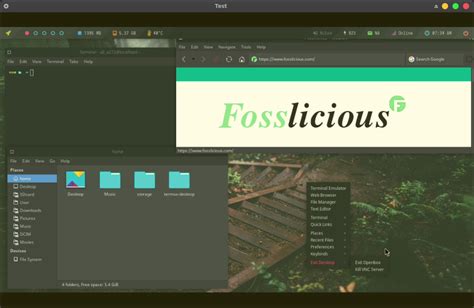 how to install beautiful desktop environment on termux