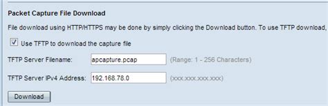 Configuration Of Packet Capture On Wap121 And Wap321 Access Point Cisco
