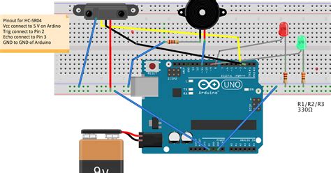 object detector using arduino uno and ultrasonic sensor hc sr04