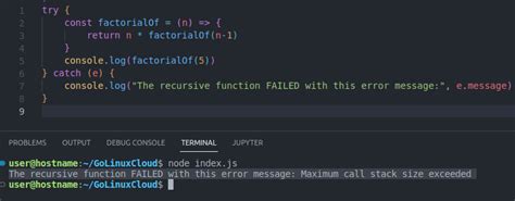 maximum call stack size exceeded javascript [solved] golinuxcloud